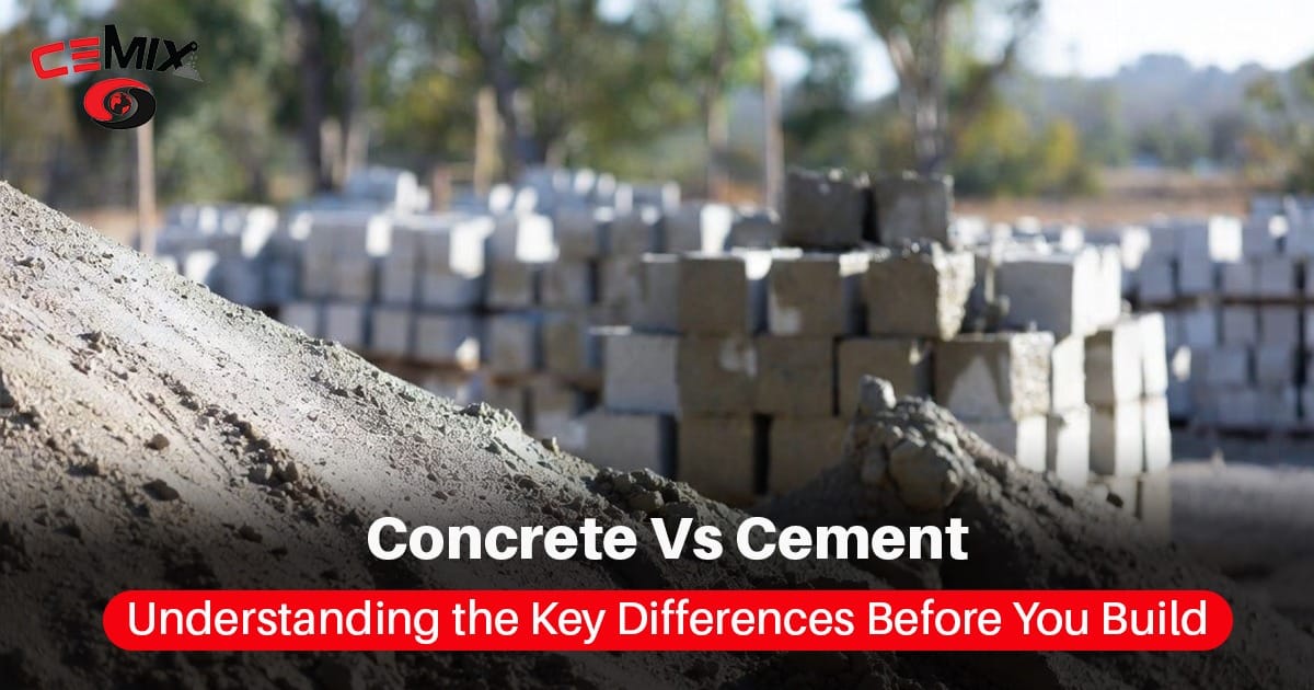 Concrete Vs Cement: Understanding the Key Differences Before You Build